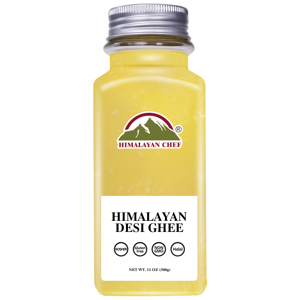 Desi Ghee Square Plastic Jar 300g | Himalayan Chef | Daraz.pk