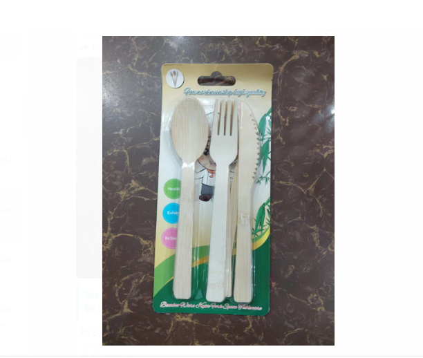 = Wooden Kitchen Set Pack of 12 pcs | Daraz.pk