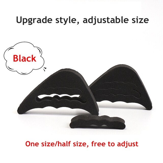 【HOT】 Toe Plug Soft Sponge Half Insoles Reusable Toe Filler Inserts For ...