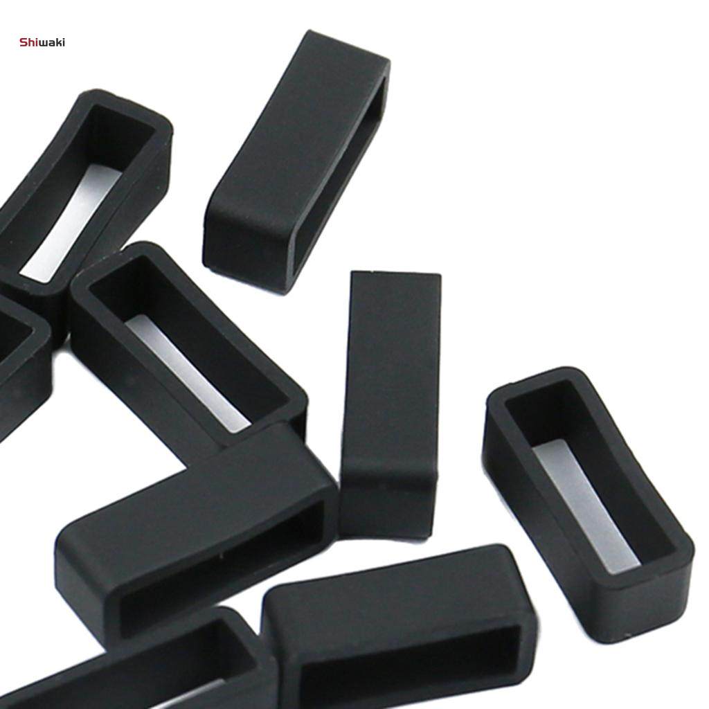 Rubber Replacement Watch Band Strap Loops Watch Strap Keeper Retainer ...