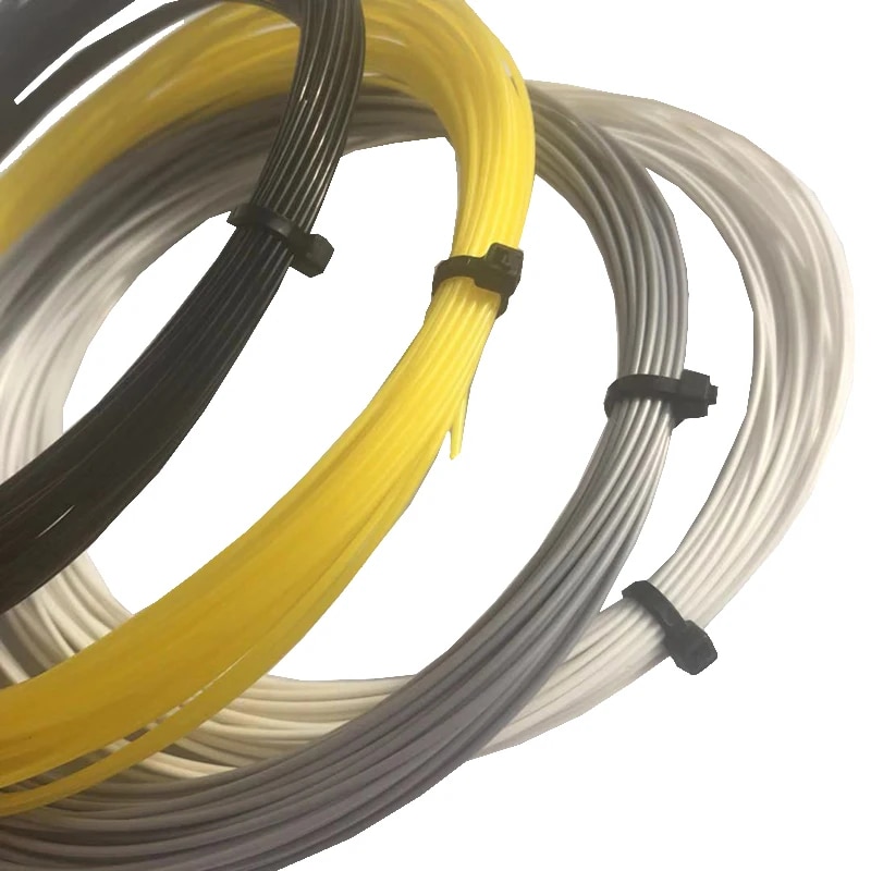 1 pc ZARSIA Japan polyster tennis string 1.25mm Round tennis rackets ...