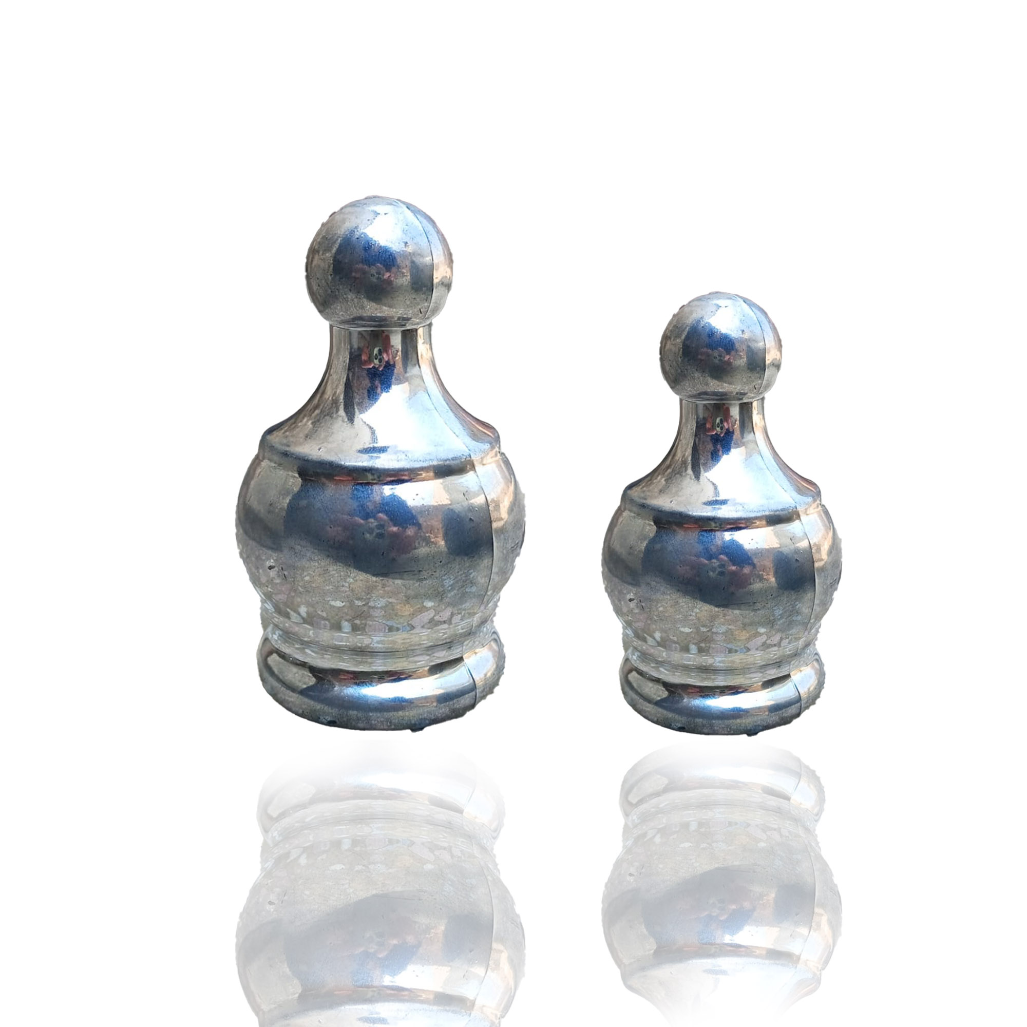 2pcs Durable Decorative Hollow Out Curtain Rod Ends Caps, 22/28mm ...