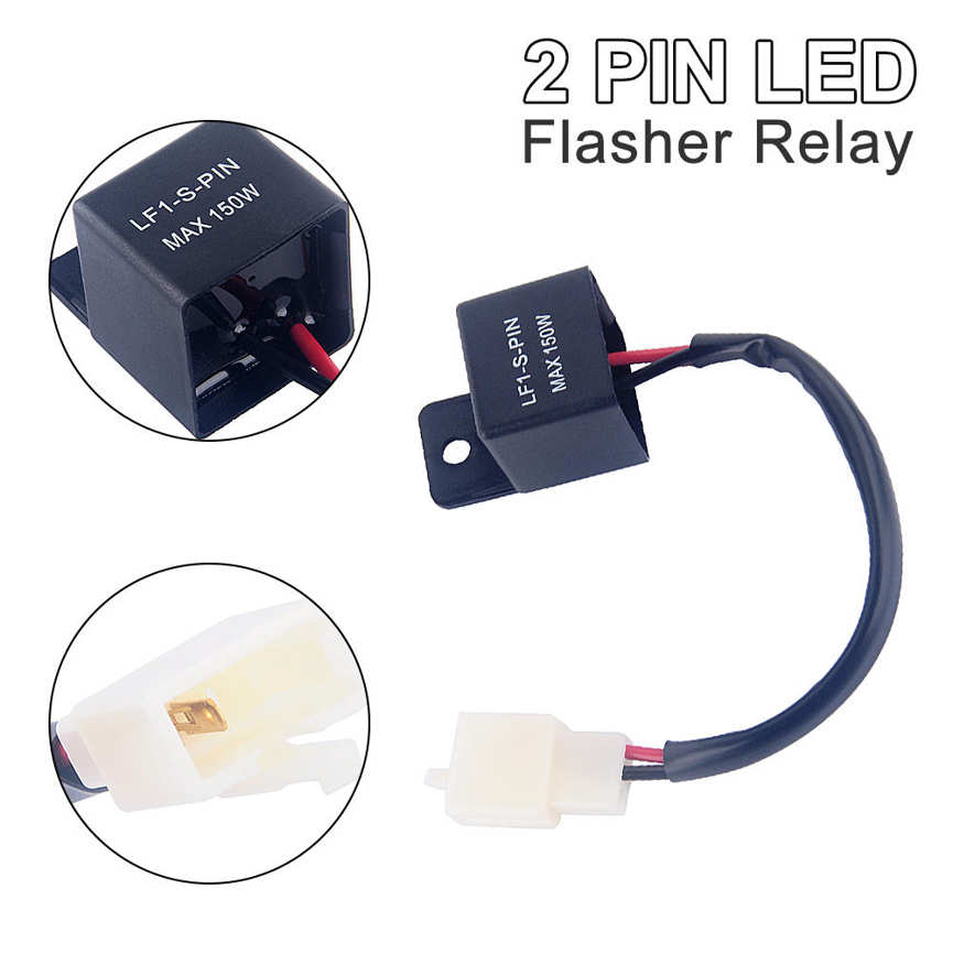 Motorcycles LED Turn Light Flasher Relay Signal Rate Control ...