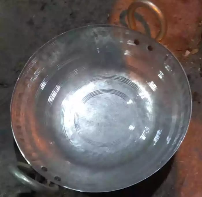 KARAHI (KADAI) WITH COVER LIFE TIME WARRANTY ABOUT ZUNG ( RUST FREE ...