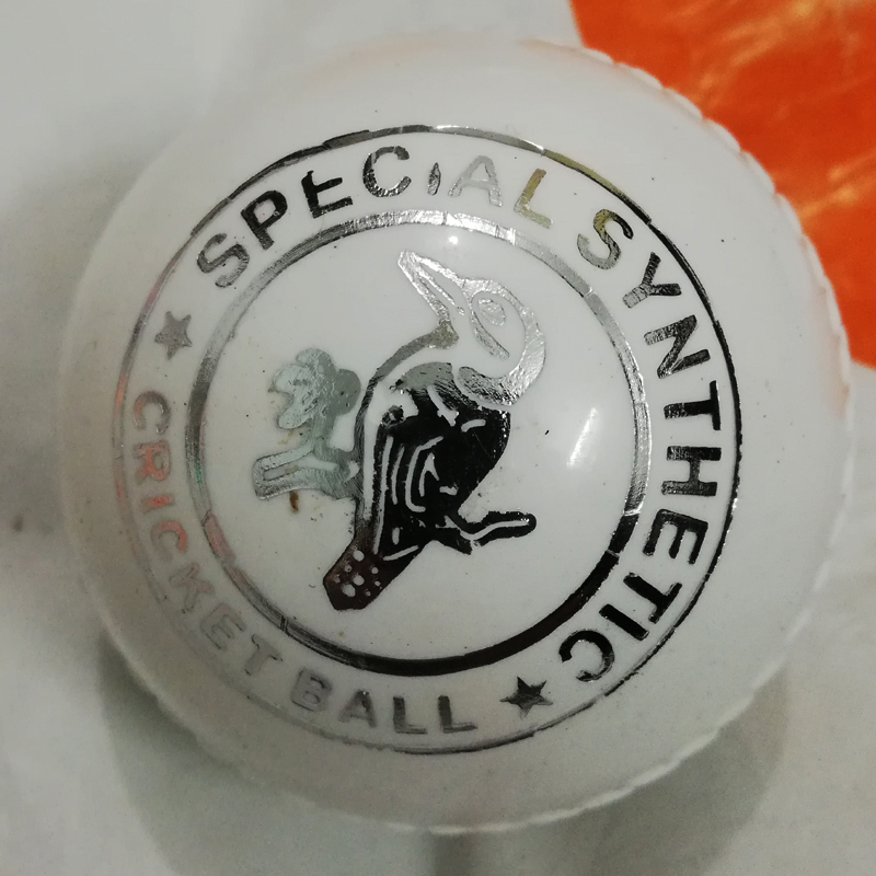 Cricket Practice Hard Ball (Synthetic) White & Red | Daraz.pk