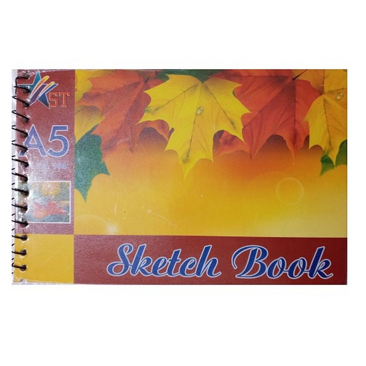 Spiral Sketch Book - A5 Size - For Acrylic & Watercolor | Daraz.pk