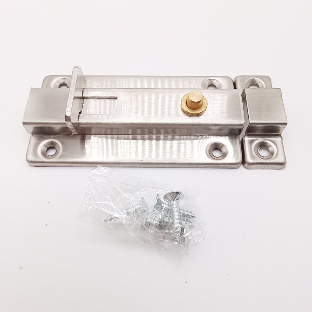 Stainless Steel Push Button Tower Bolt for Doors, 3 inches and 4 inches ...