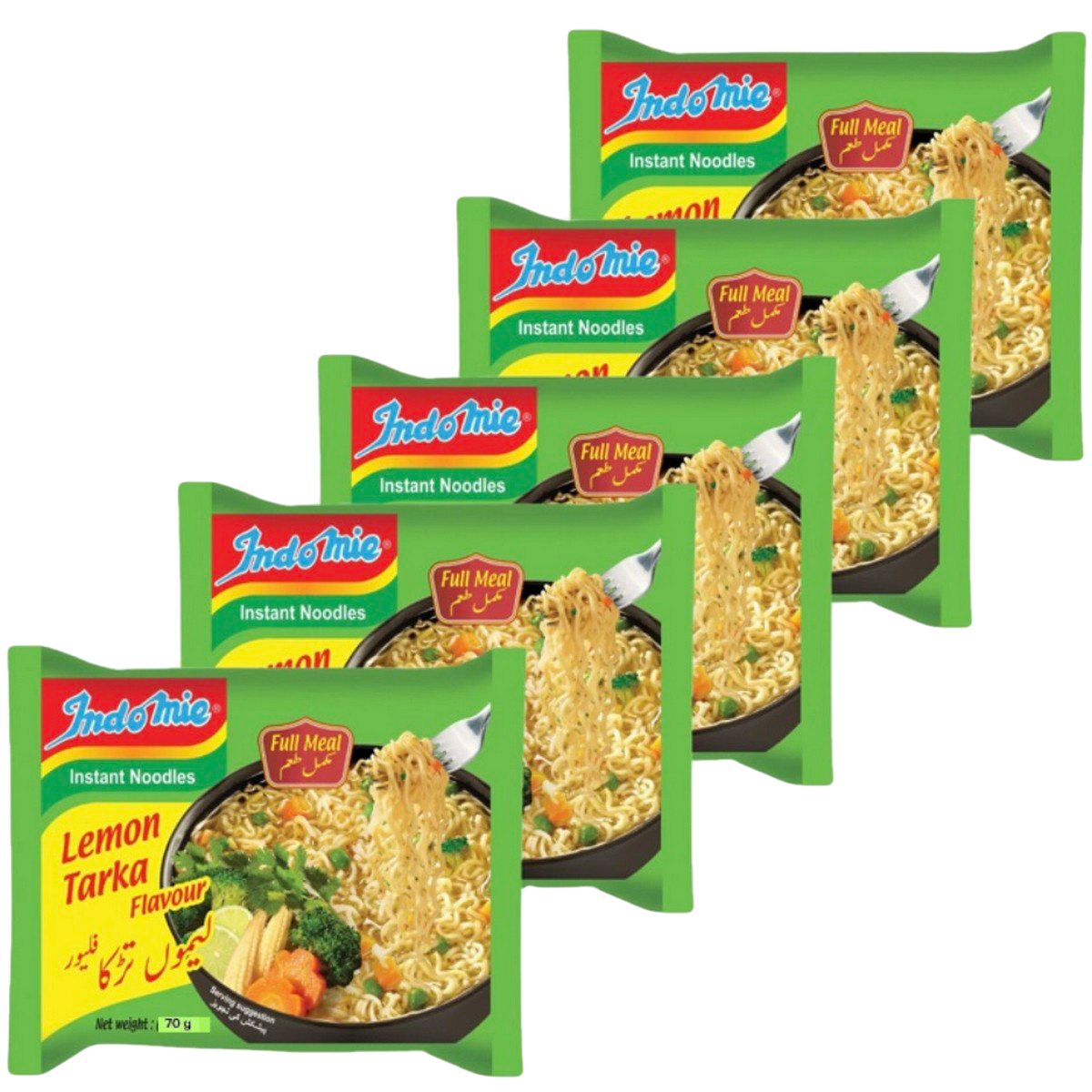 Indomie Instant Noodles Lemon Pack Of 5 70g | Daraz.pk