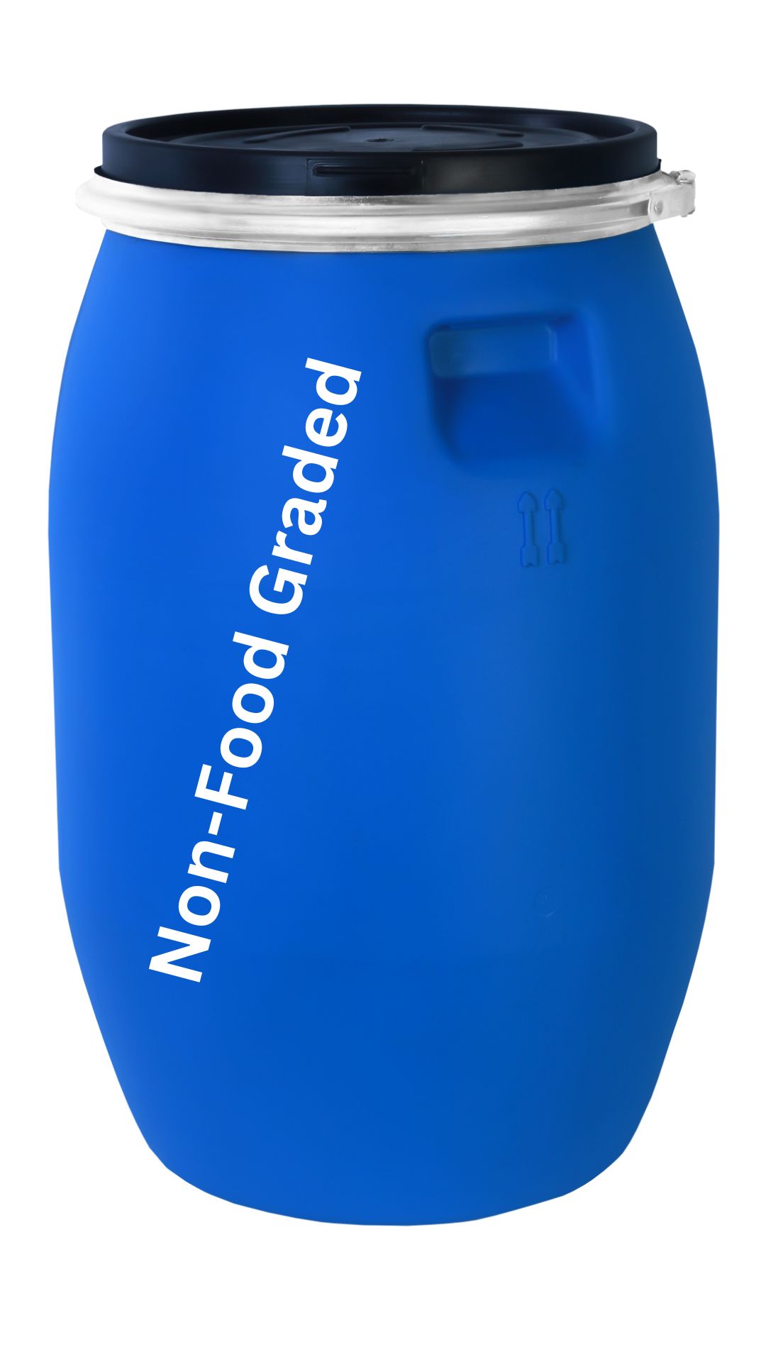 120 litre open top drum, white color, water tank, liquid storage ...