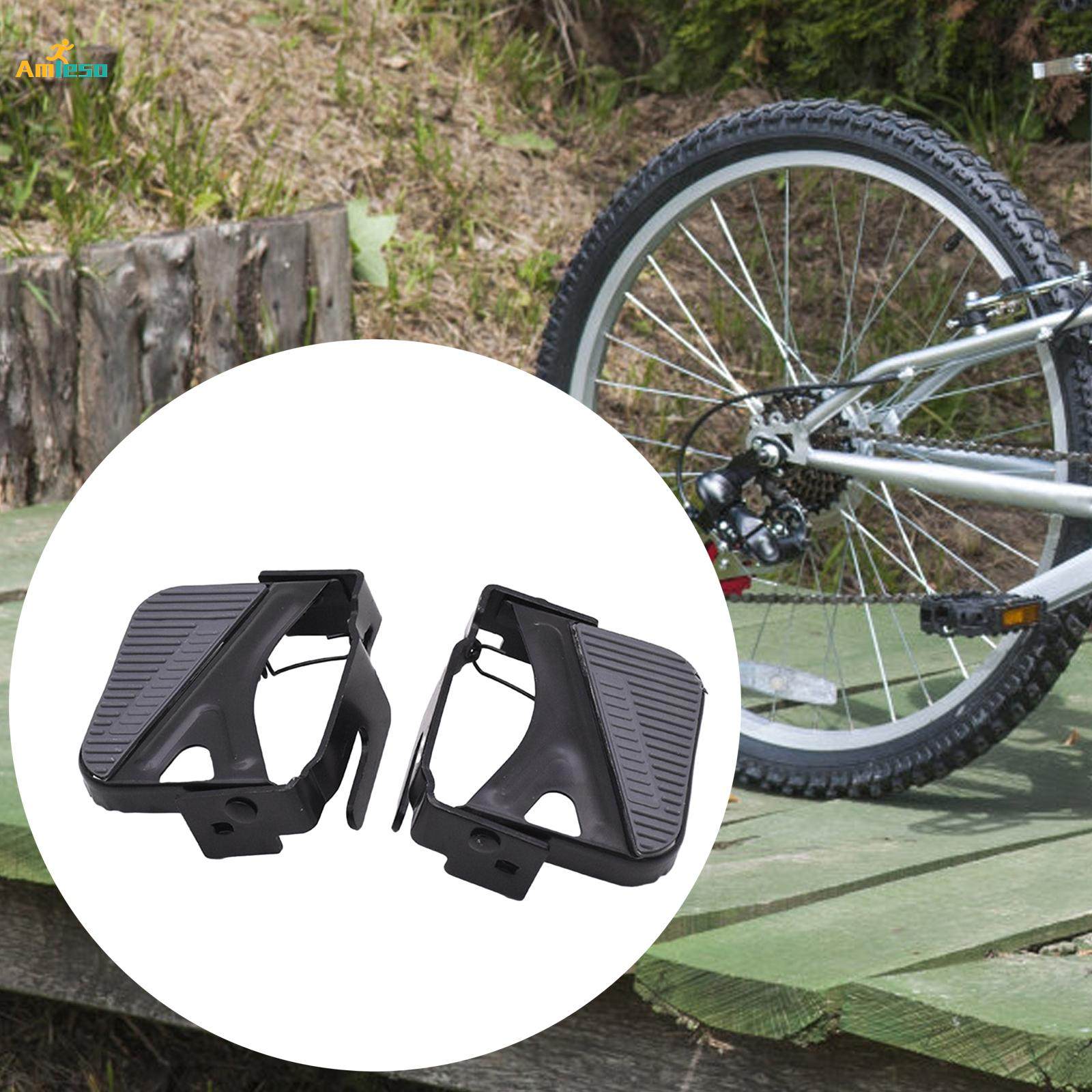 1 Pair Rear Pedals Quick Release Folding Footrests for Mountain Bike ...