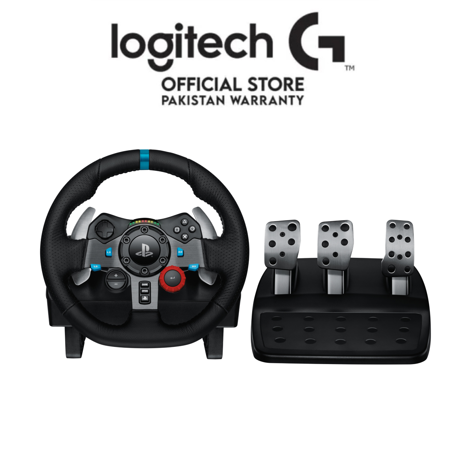 Logitech G29 Driving Force Racing Wheel for PlayStation 4 PlayStation 5 & PC | Daraz.pk
