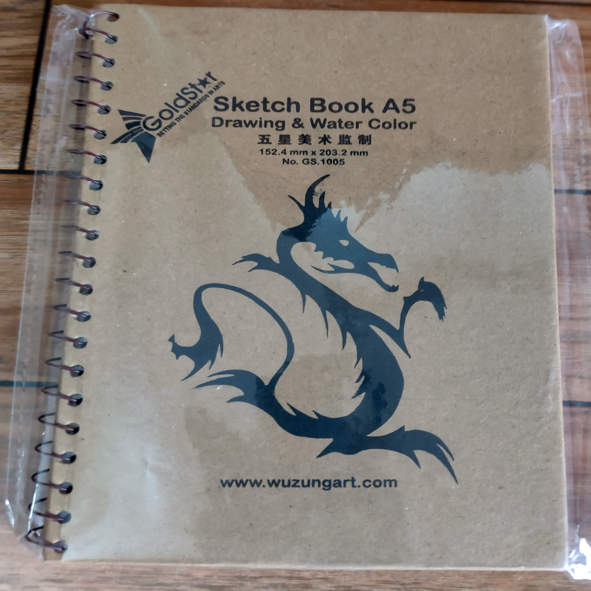 Sketch Book Hard binding Spiral Sketch & Watercolor Book size A5 152.4 x 203.2 mm / A4 209 x ...