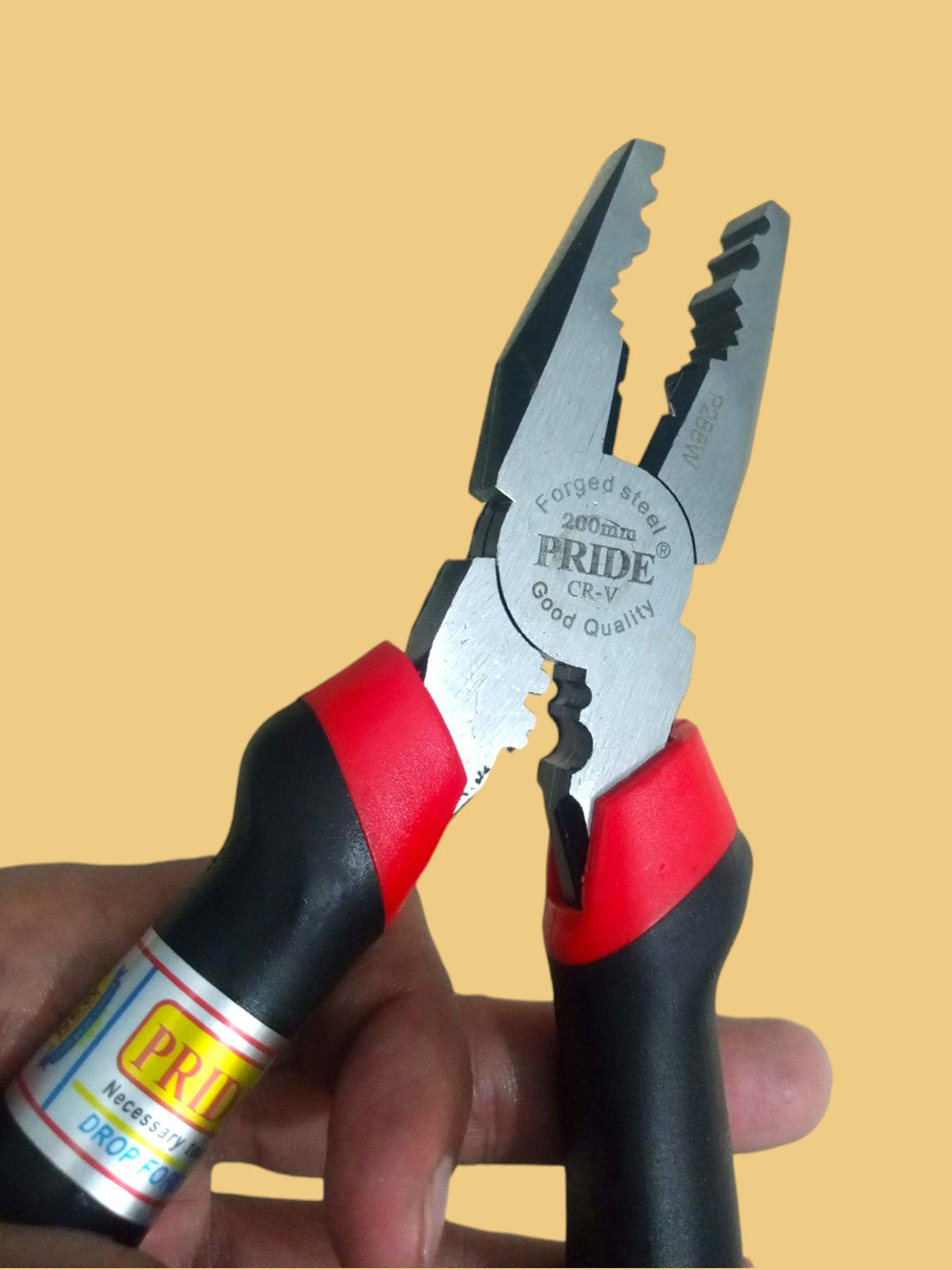 PRIDE 8" Combination Plier – Heavy-Duty Forged Steel | Daraz.pk