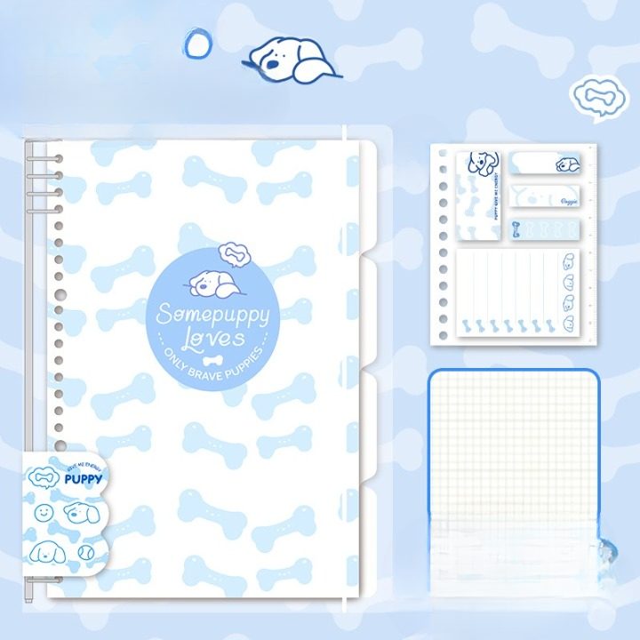 B5 Happy Puppy Paradise Binder Set | Daraz.pk