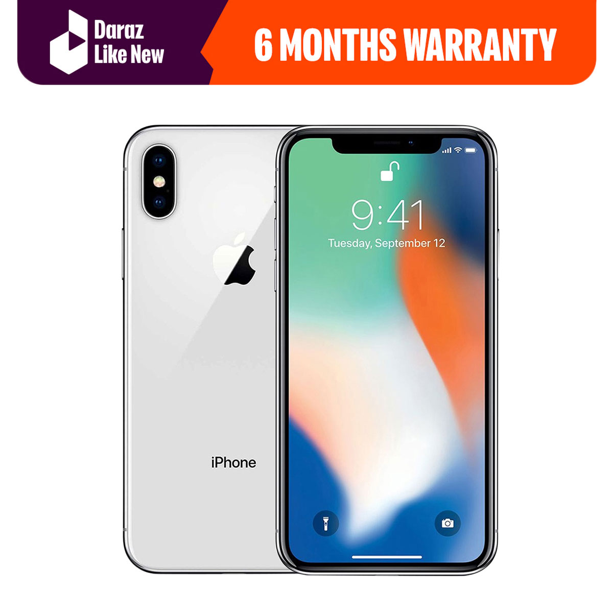 Apple iPhone X 256 GB Factory Unlocked - PTA Approved - Free charger ...