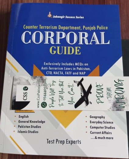 CTD Police Corporal Guide JWT | Daraz.pk