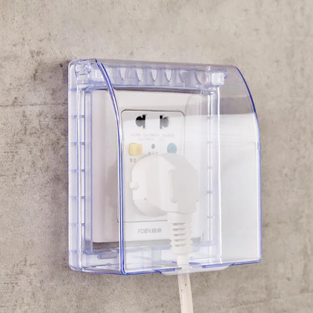 High Quality Waterproof Wall Socket Safety Cover Box | Daraz.pk
