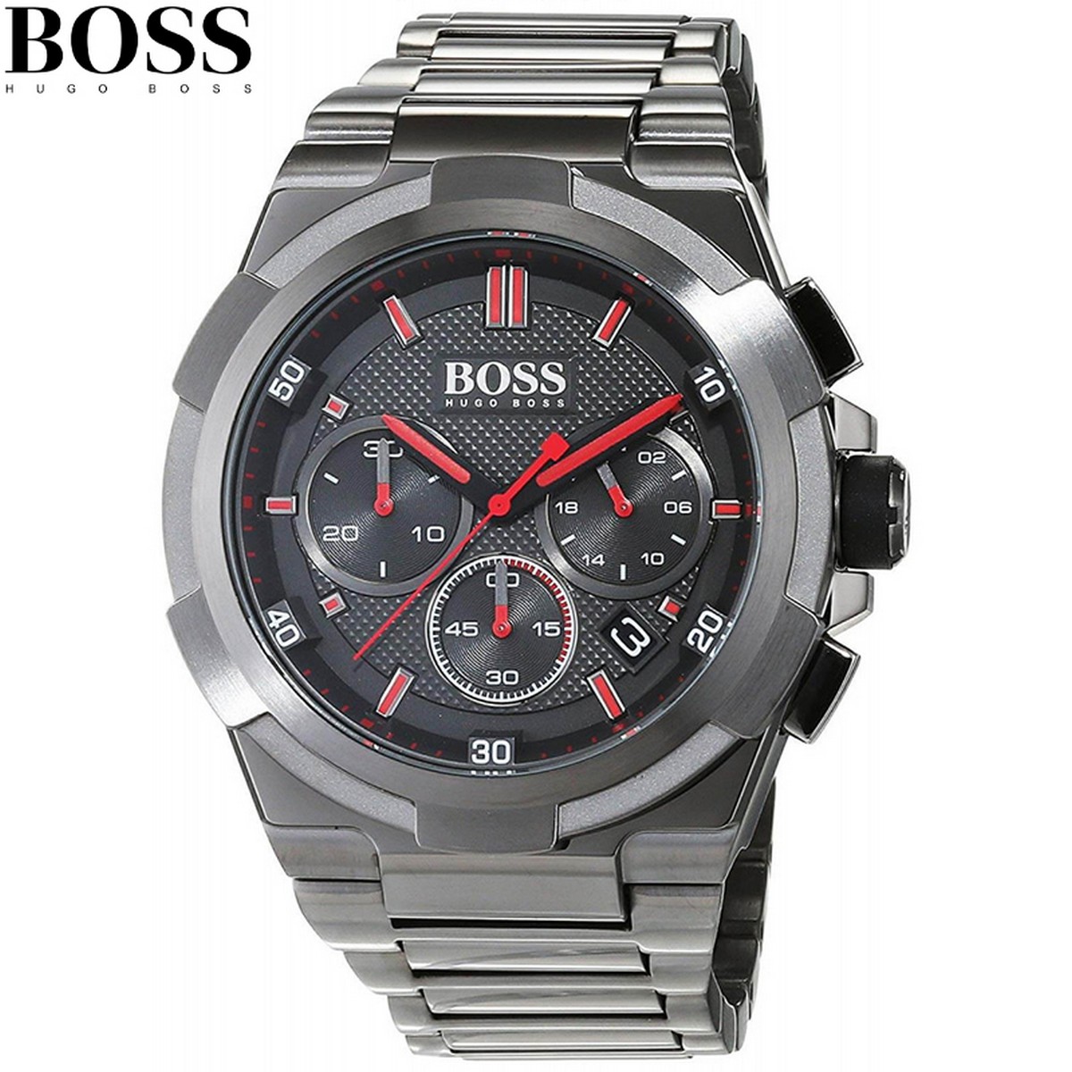Hugo Boss Chronograph Stainless Steel Quartz Watch - 1513361 | Daraz.pk