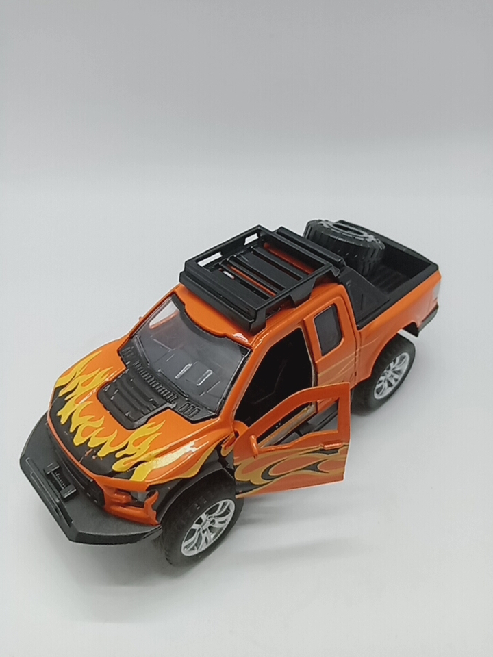 Hilux Dala Toy Car – Premium Alloy Metal, Openable Doors, Pull Back ...