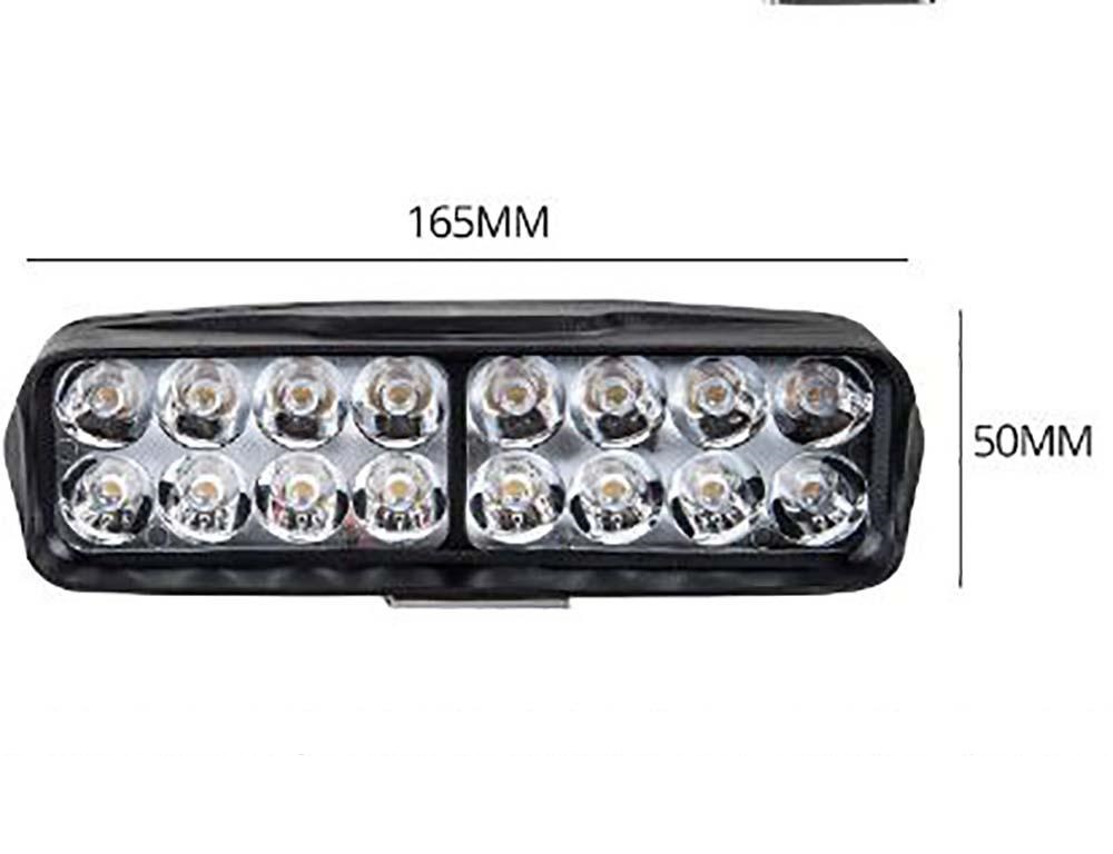 White & Flasher 16 Led Bar Lights for Bike & Car | Daraz.pk