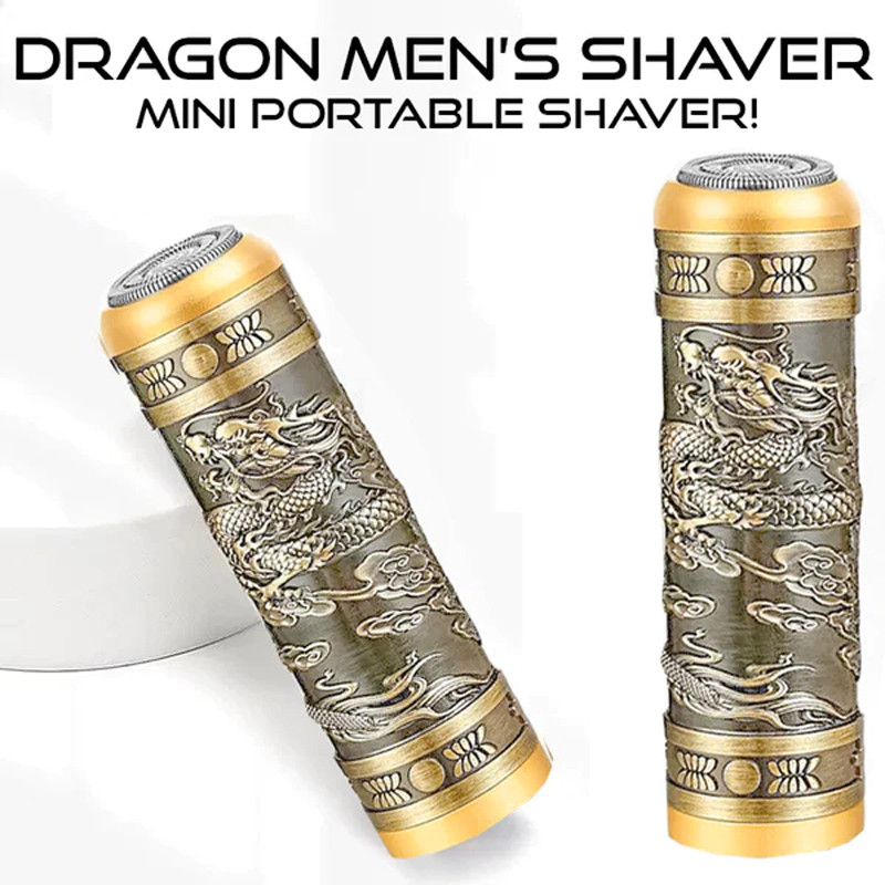 SAJEES] T8 Mini Electric Shaver Men Vintage Beard Razor Type-c USB ...