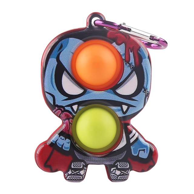 HOT Montessori Antistress Fidgets Toys Simple Dimple Toy Pressure ...