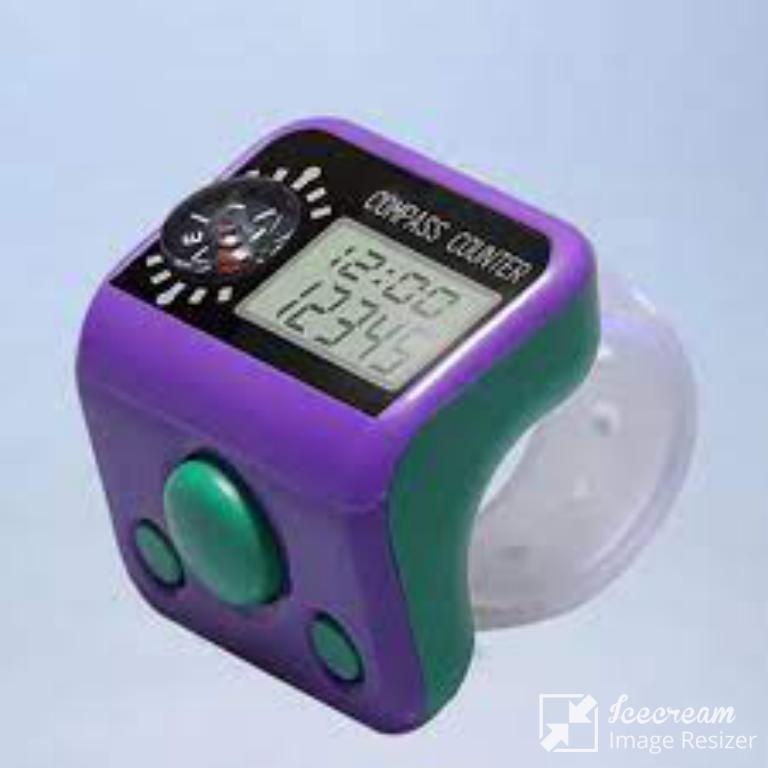5-digit Finger Tally Counter with Digital Electronic Tasbeeh Counters ...
