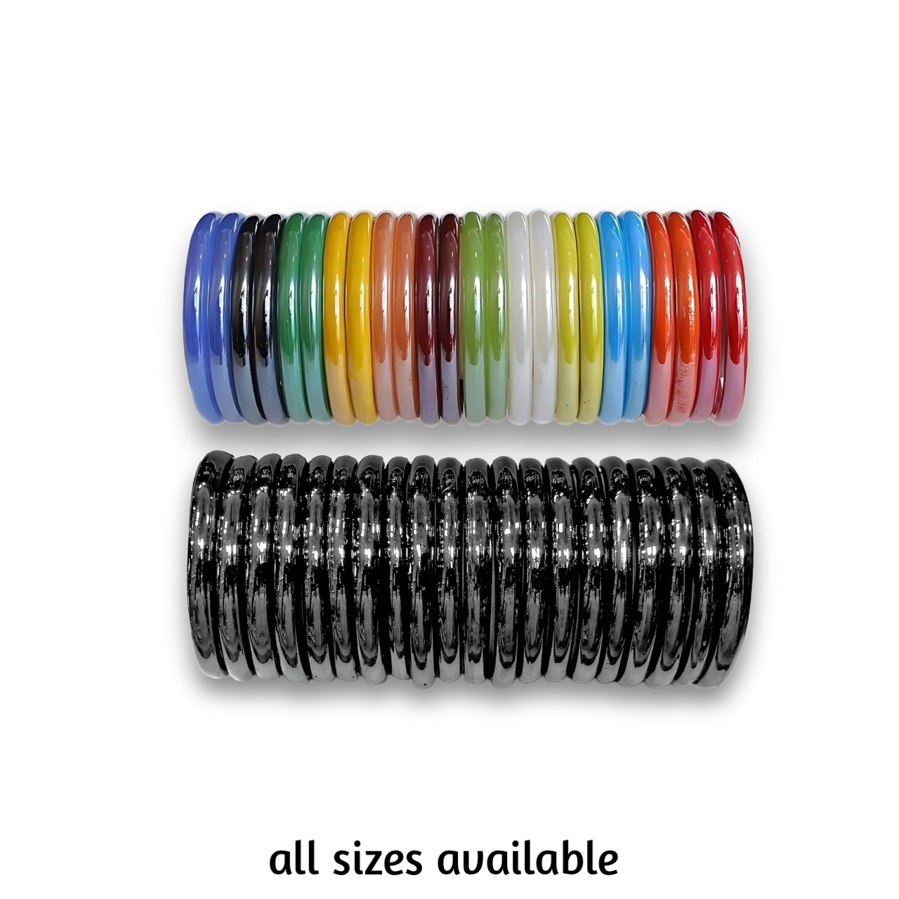 Traditional Marble Glass Bangles / Crystal Karay in MultiColour and ...