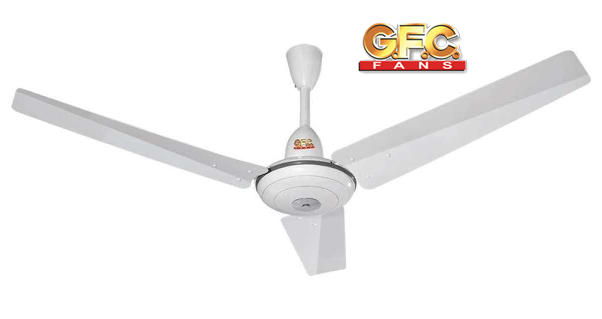 GFC Ceiling Fan - Awami Model - Copper Winding - 56 - White | Daraz.pk