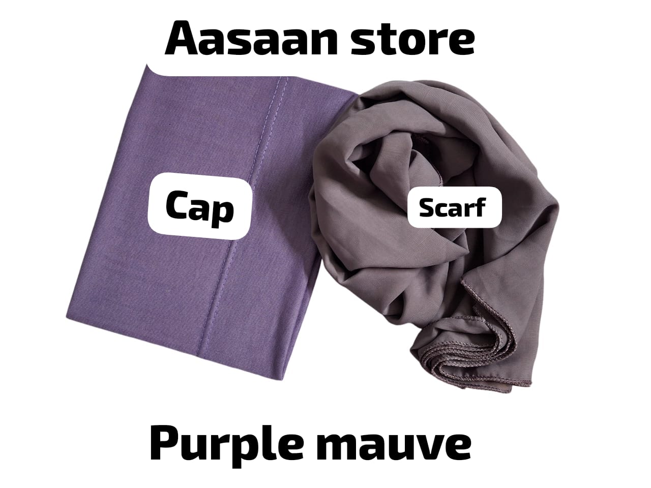 Chiffon Georgette Hijab Scarf Plus Tube Cap stoller for girls Shades ...
