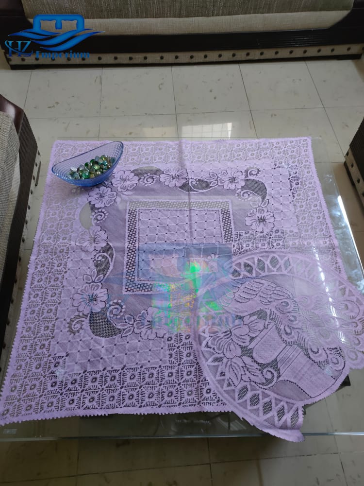 Multi color net center table cover (28x28) (33x33) (36x36 )inches ...