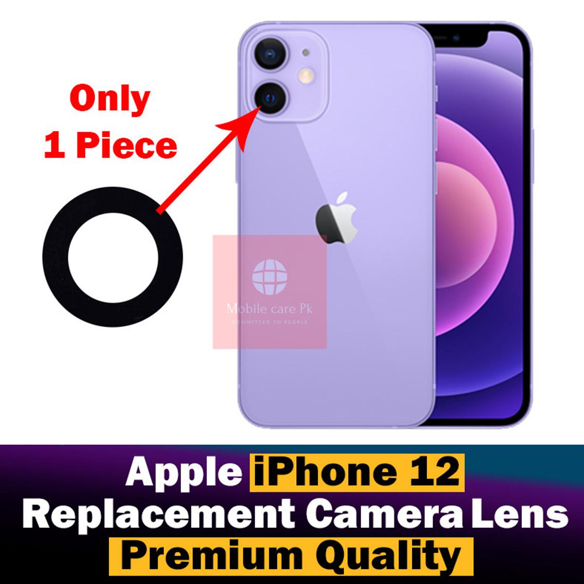 Apple iPhone 12 Replacement Back Camera Lens Glass For Apple iPhone 12 ...
