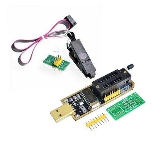 Original CH341A 24 25 Series EEPROM Flash BIOS USB Programmer Module ...