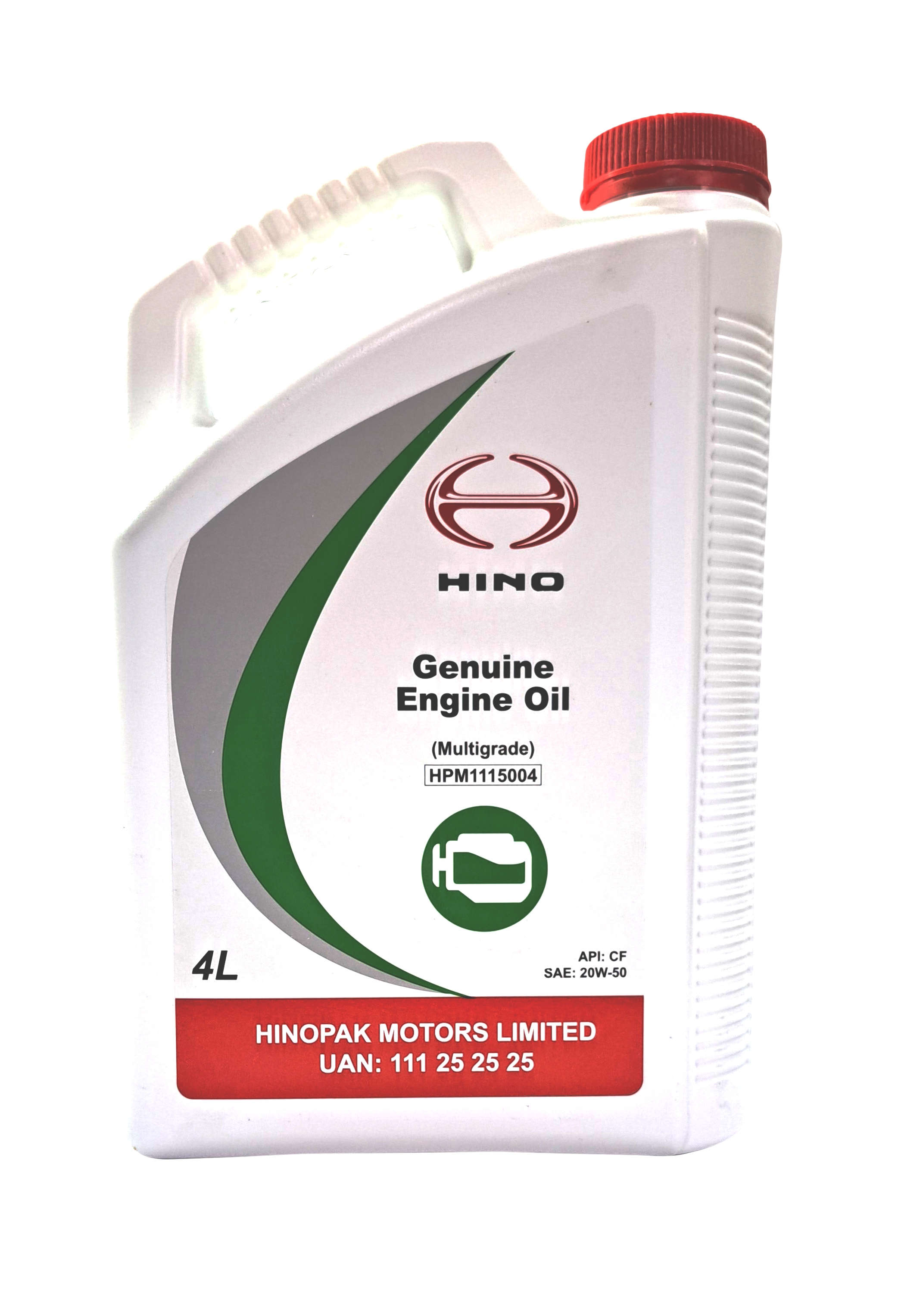 HINO GENUINE ENGINE OIL - 4 Liter HPM1115004 | Daraz.pk