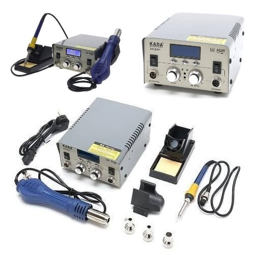 KADA 2018D+ Heat Gun Soldering iron SMD Rework 2 in1 Station KADA 2018D ...