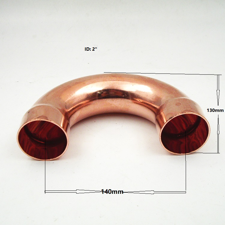 1 Pc & Pack Of 3 Copper U Band 1/2" Swizing Type Copper U Bend 1/2 inch ...