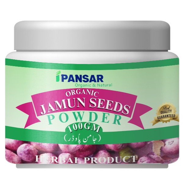 Organic Jamun Seed Powder 100 grams By iPansar | Daraz.pk