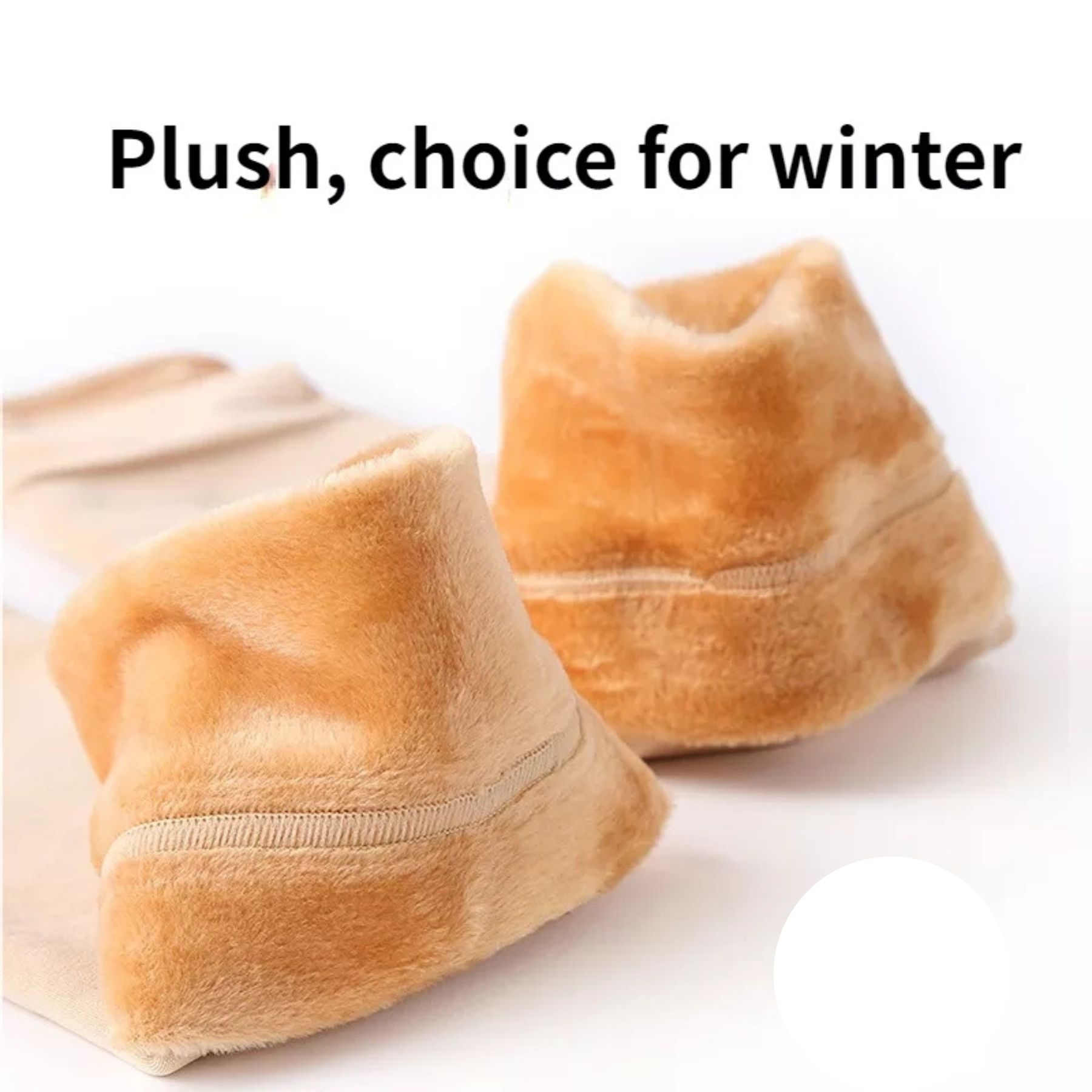 1 Pair Knee Brace Leg Warmer Thermal Winter Sleeves Long Warm Leg ...