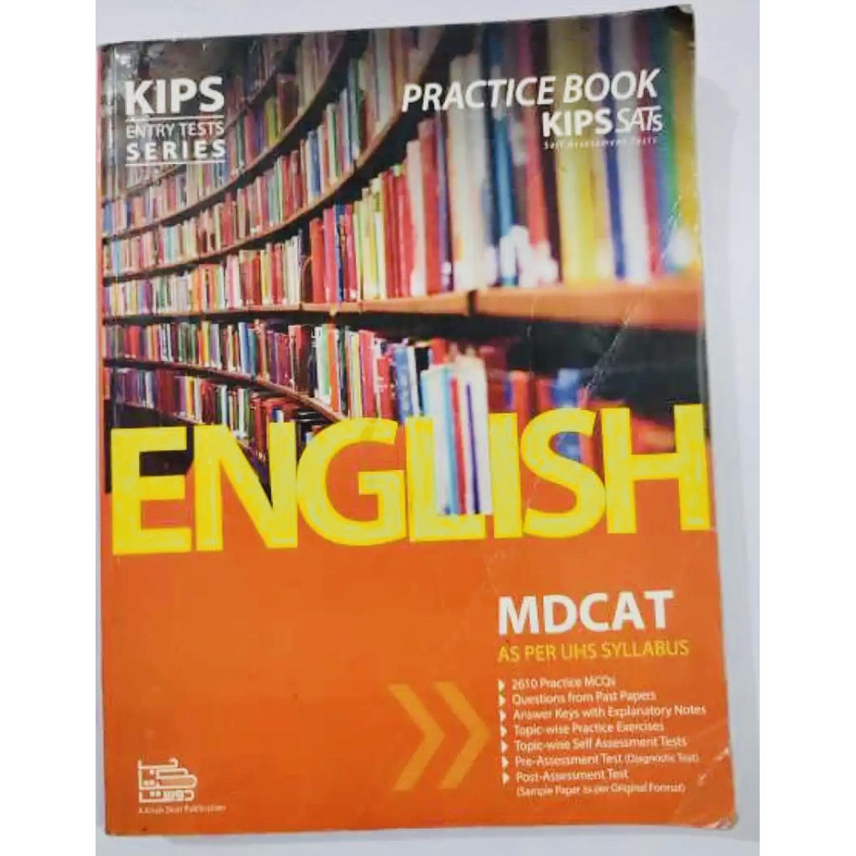 Kips Entry Tests Series English Practice MDCAT AS PER UHS/PMC Syllabus ...