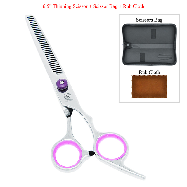 7 Inch Meisha Japan Steel Dog Grooming Scissors Pet Straight Curved ...