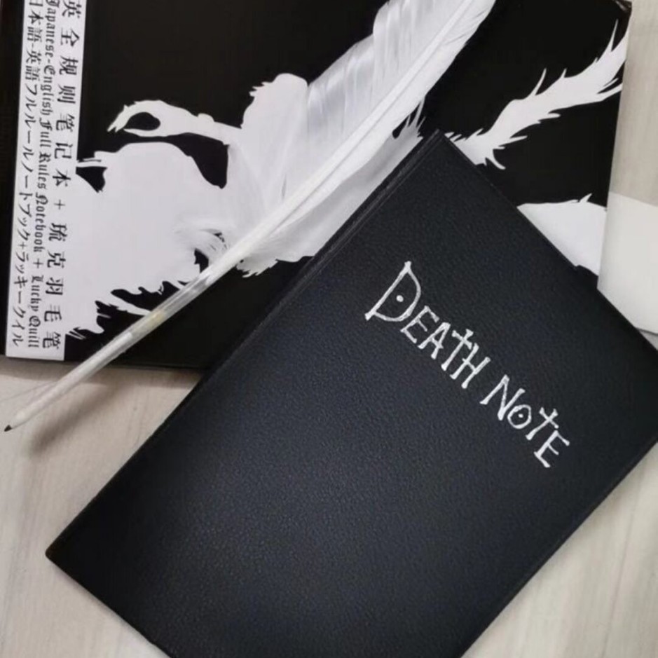 A5 Anime Death Note Notebook Set Leather Journal Collectable Death Note ...