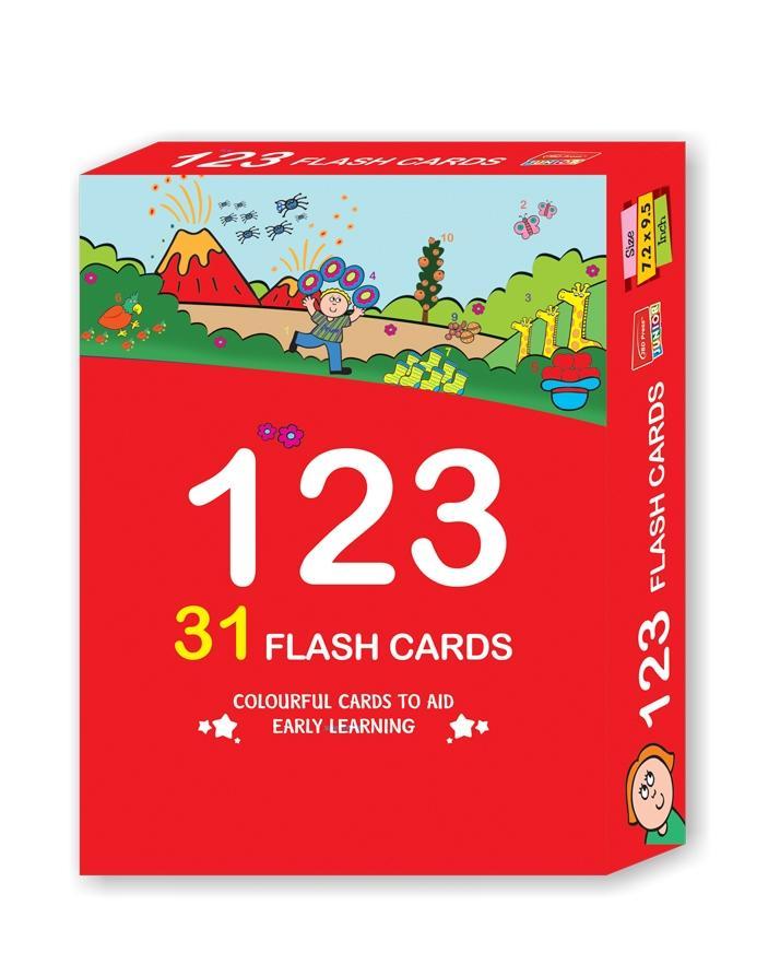 Flash Card (Numerical 1,2,3) | Daraz.pk