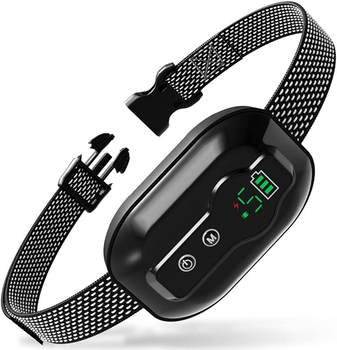nti Barking Dog Collars Rechargeable - Bark Collar for Large Medium ...