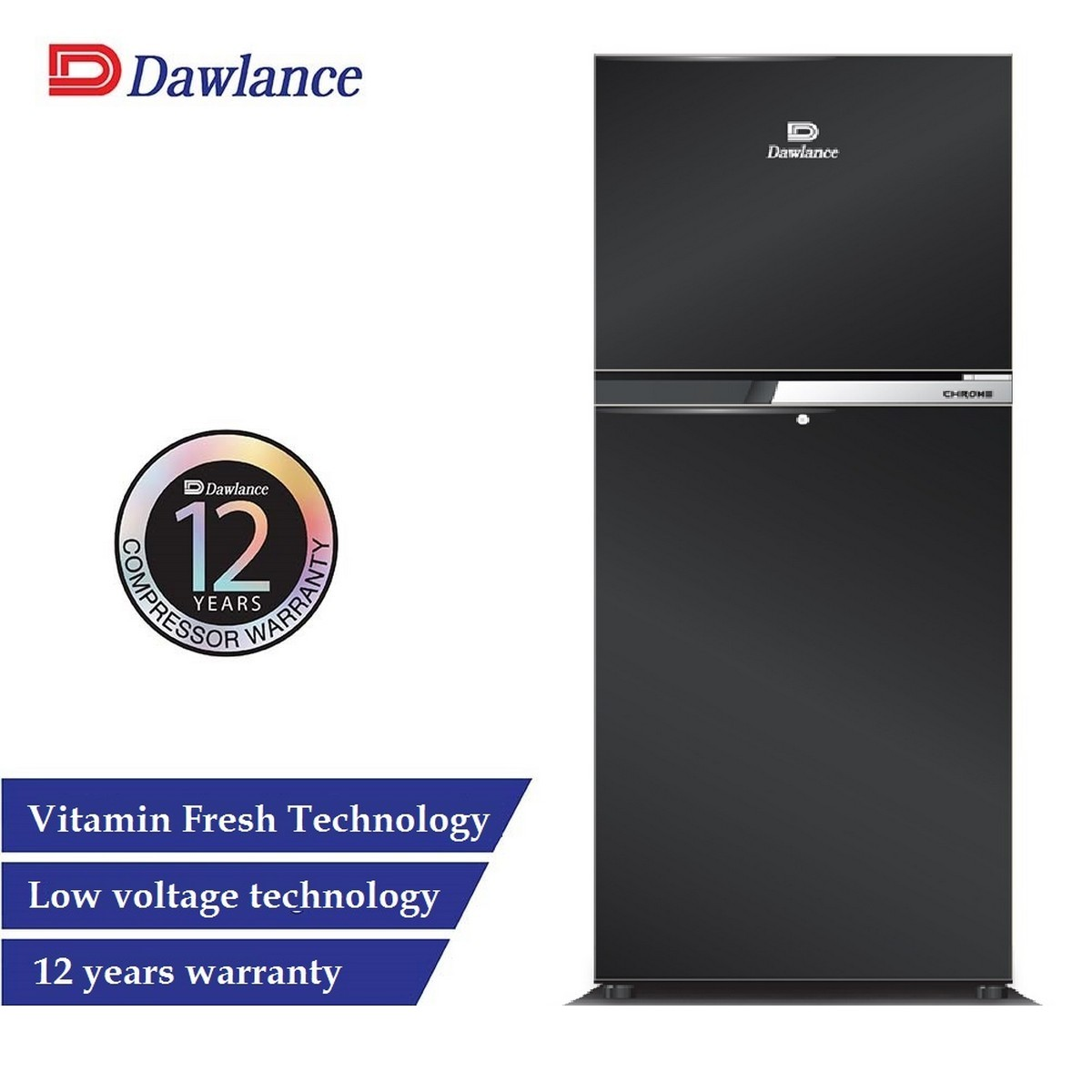 Dawlance REF 9191 WB CHROME 438LTR / 16 CFT - Wide body latest series ...