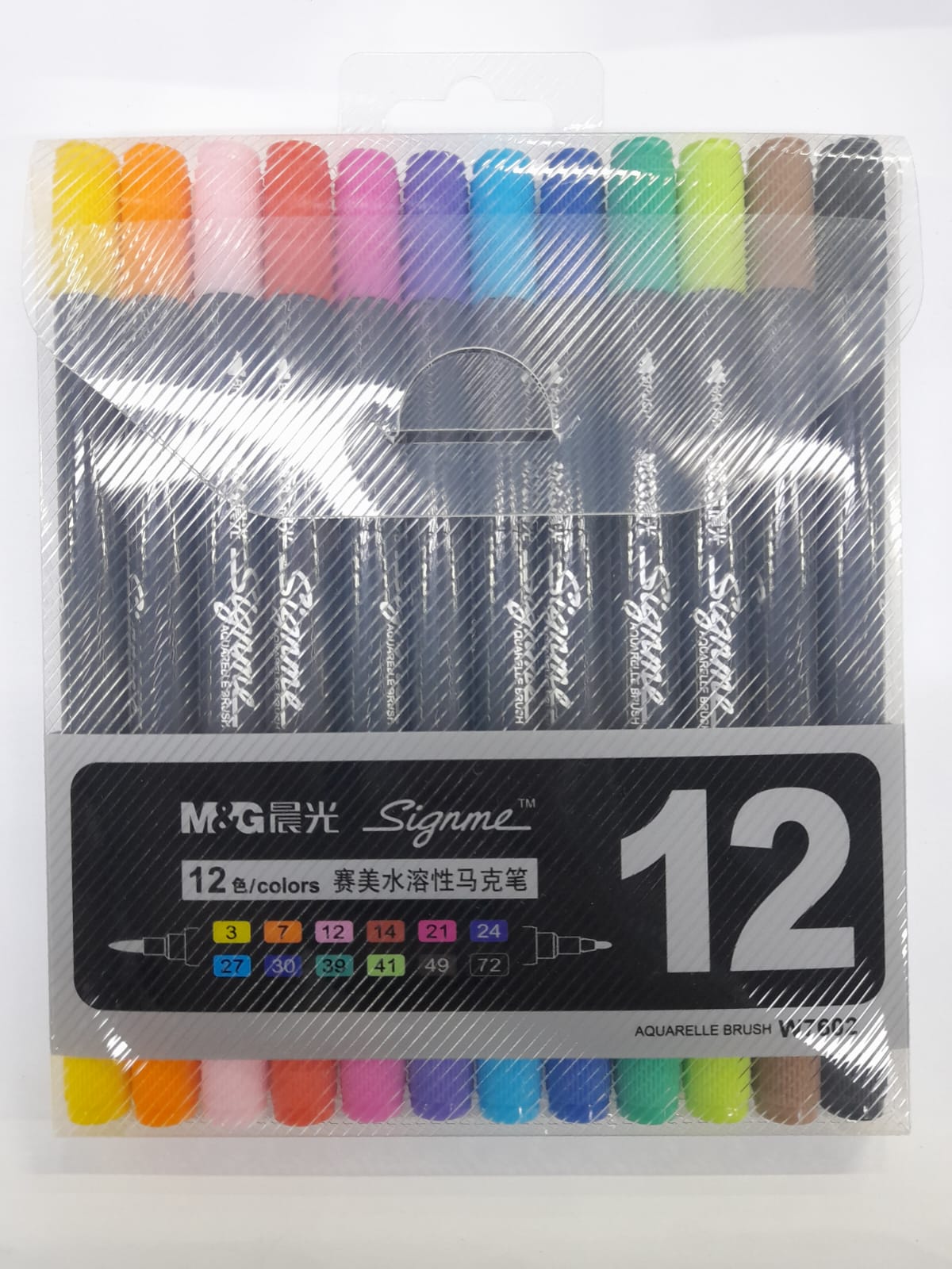 M&G Signme Marker 2-in-1 Tips & Multi-brush Collection | Daraz.pk