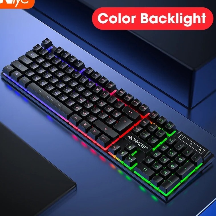 Gaming Keyboards Mechanical Feeling Keyboards with Backlight for ...