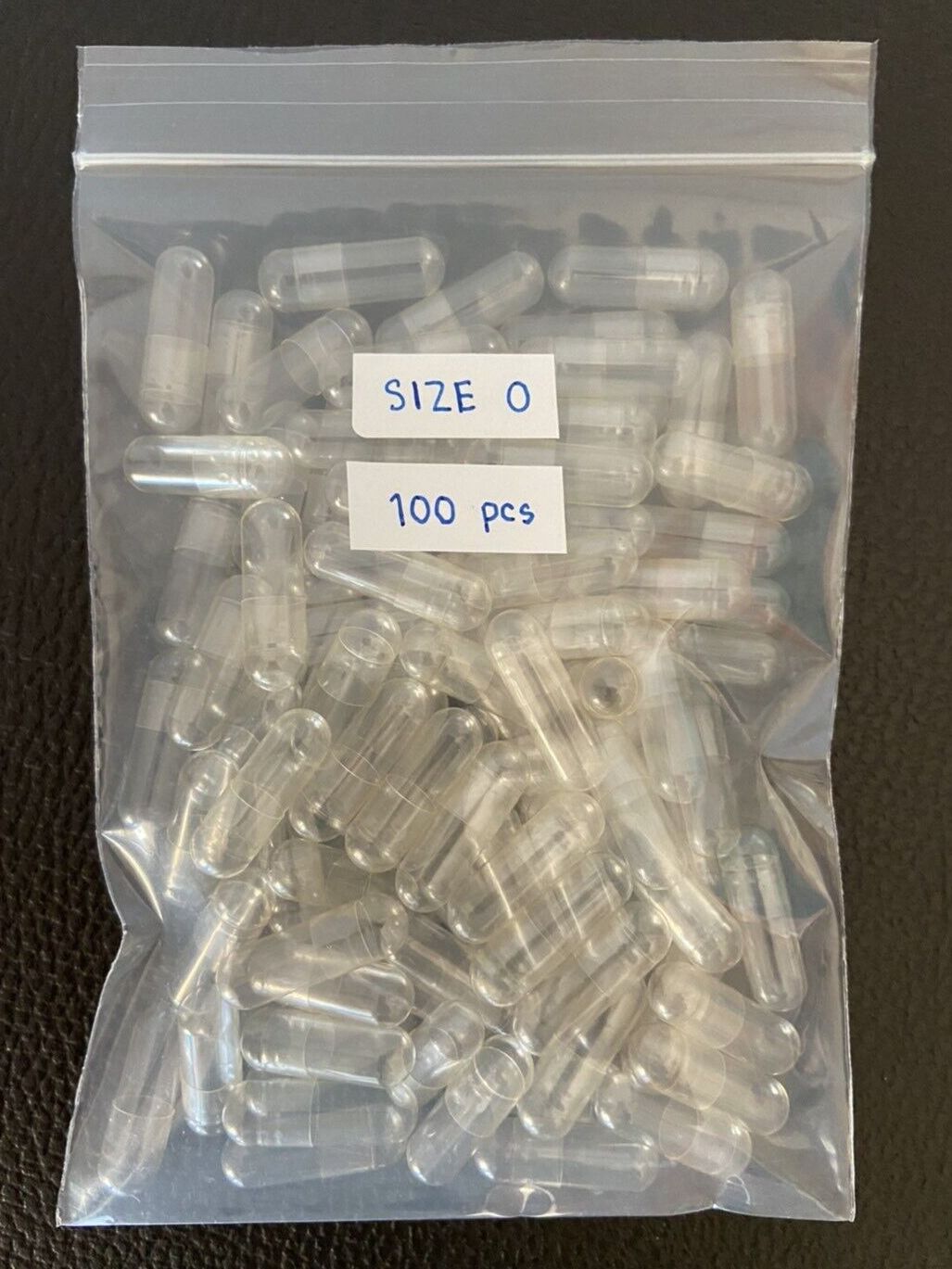 Empty Transparent Capsule Shells 00 size 100 Unit | Daraz.pk