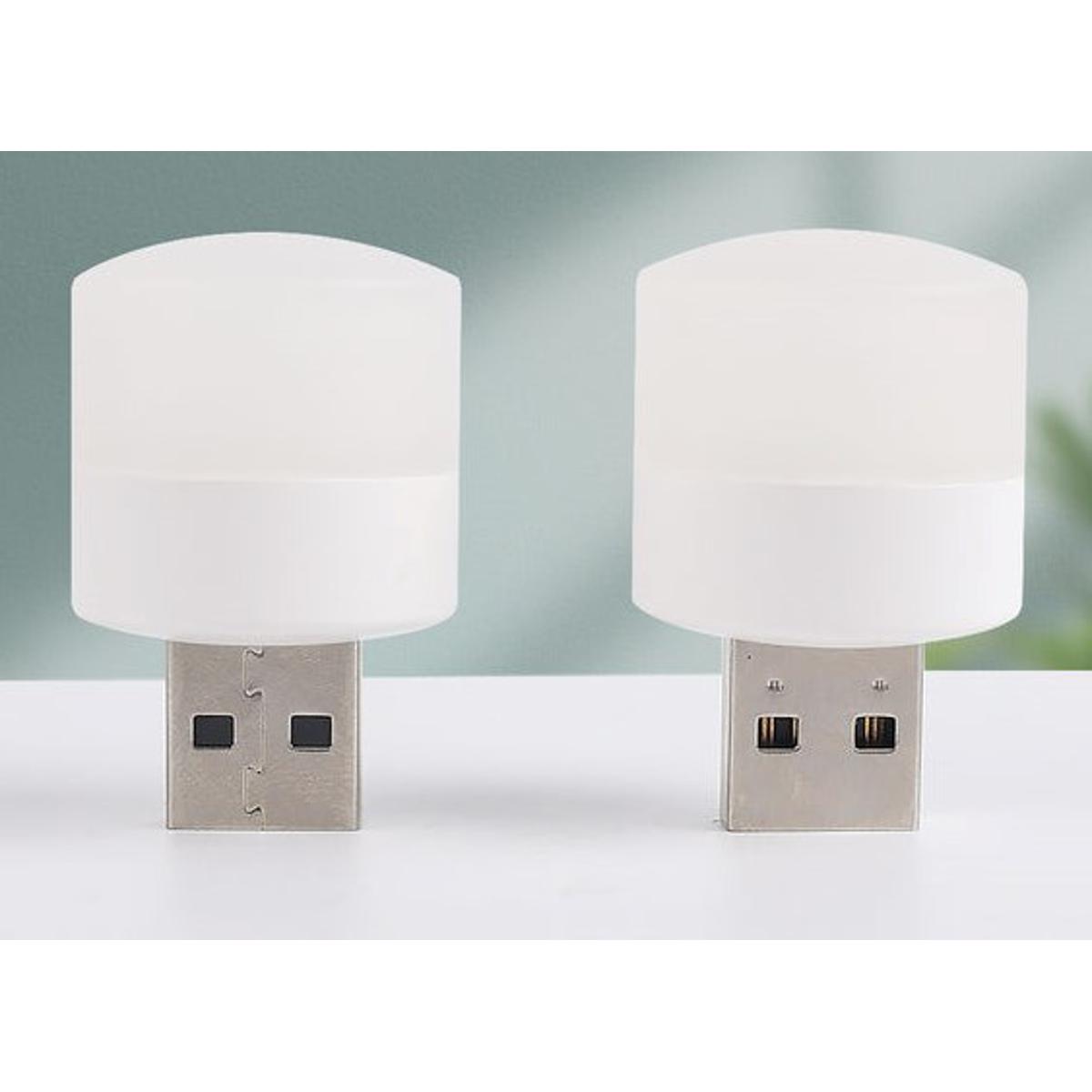 Mini USB LED Light Bulbs | White & Warm | Universal For Laptops, Power ...