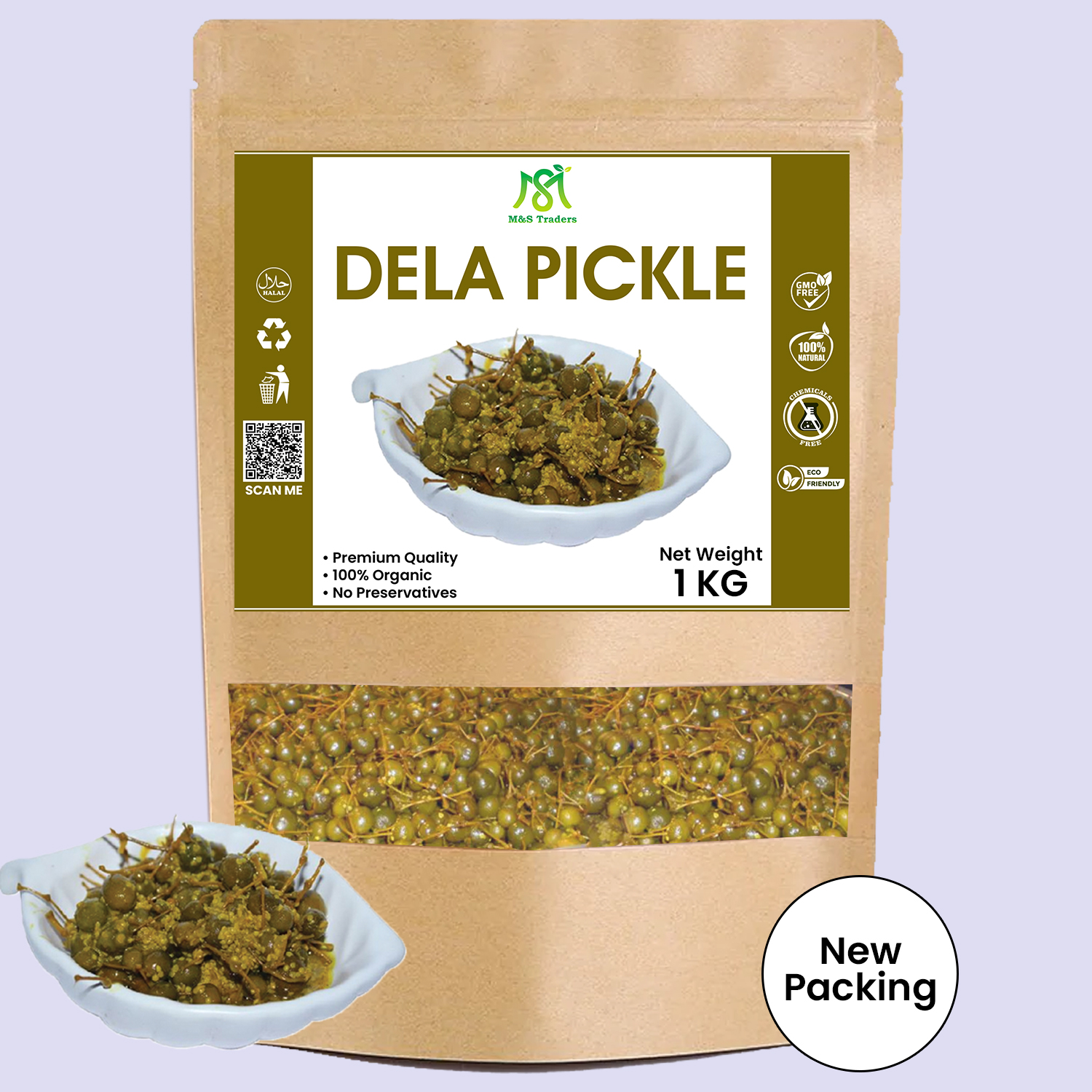 Home Made Dela / Dala Pickle Dela Achaar / Achar Ghar ka Achar - 1 Kg ...