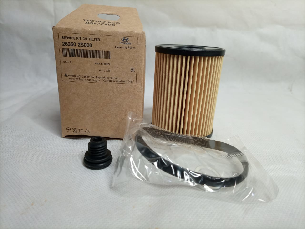 HYUNDAI SONATA OIL FILTER 26350 2S000 2.5 | Daraz.pk